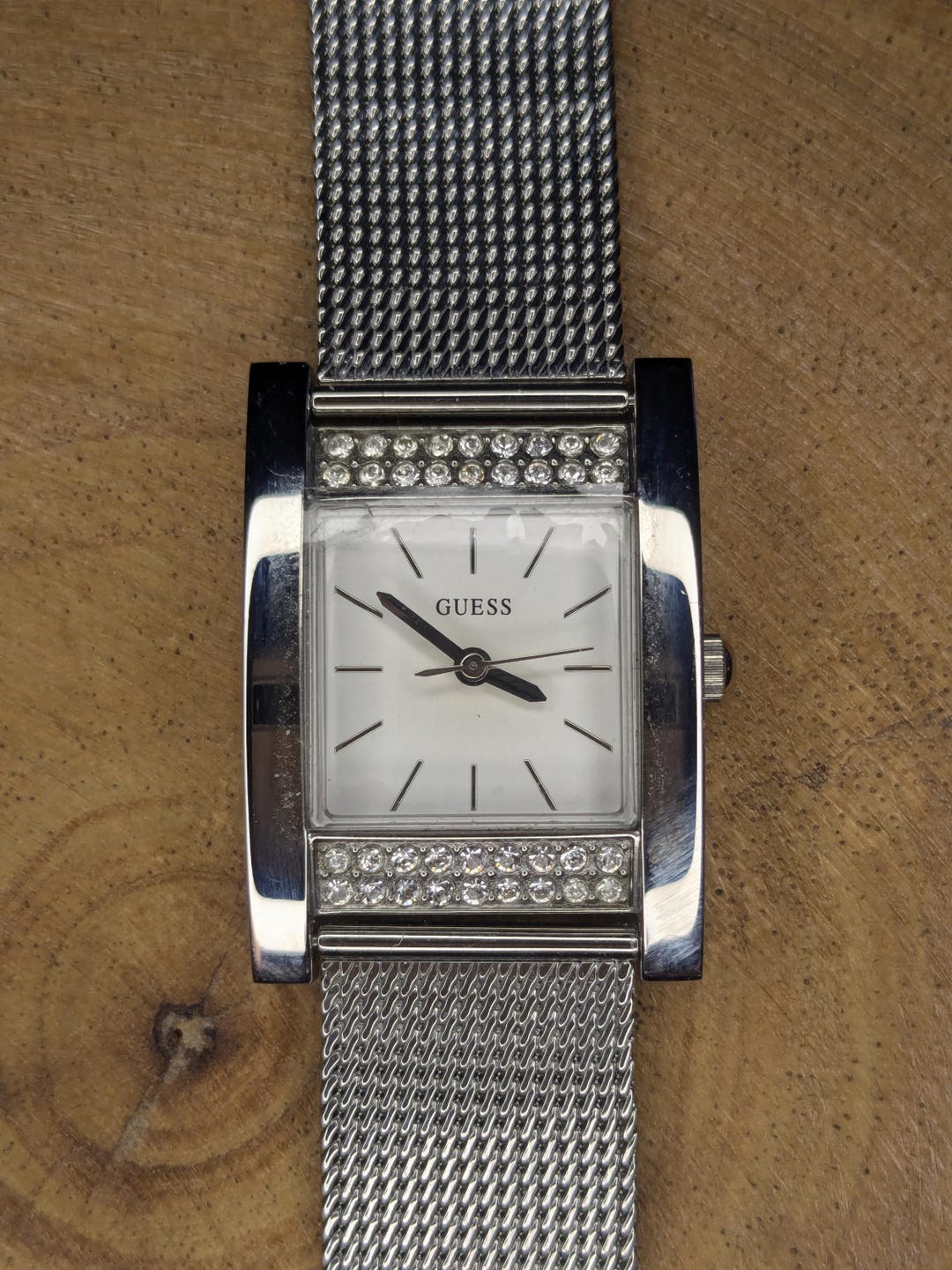 Guess Tank Style Watch - Etsy