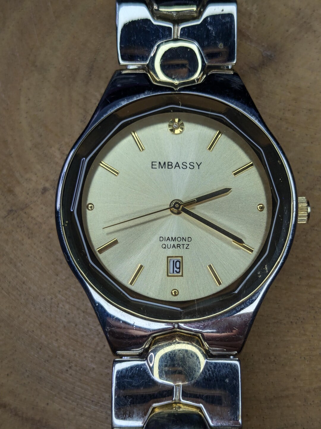 Embassy Light Gold / Silver Tone Quartz - Etsy