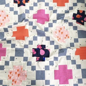 Modern Crossing | PDF Quilt Pattern - Etsy