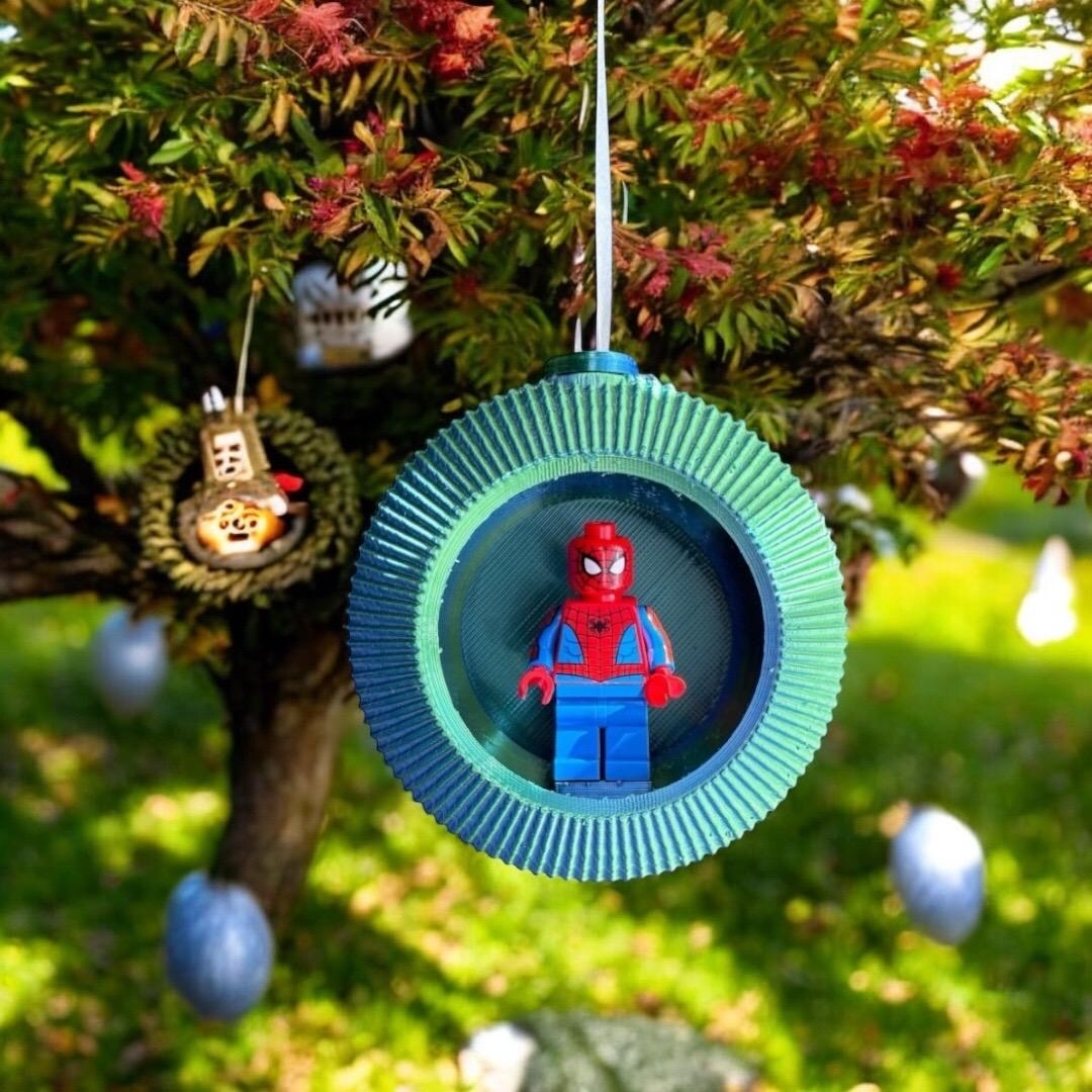 LEGO Superhero Minifigure Ornament, Christmas Bauble Style, Tree ...