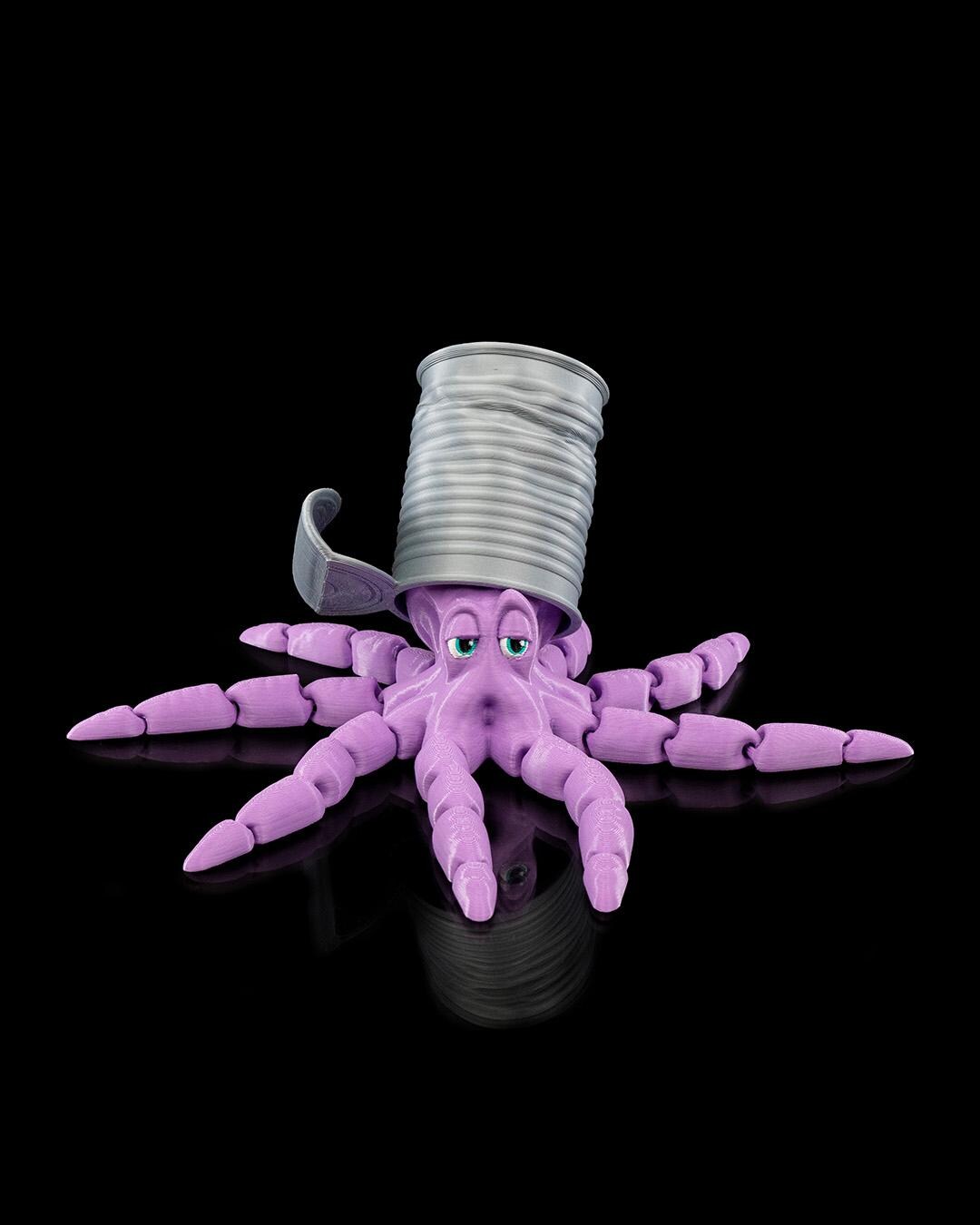 Gus, the Octopus, Desk Toy Buddy, - Etsy