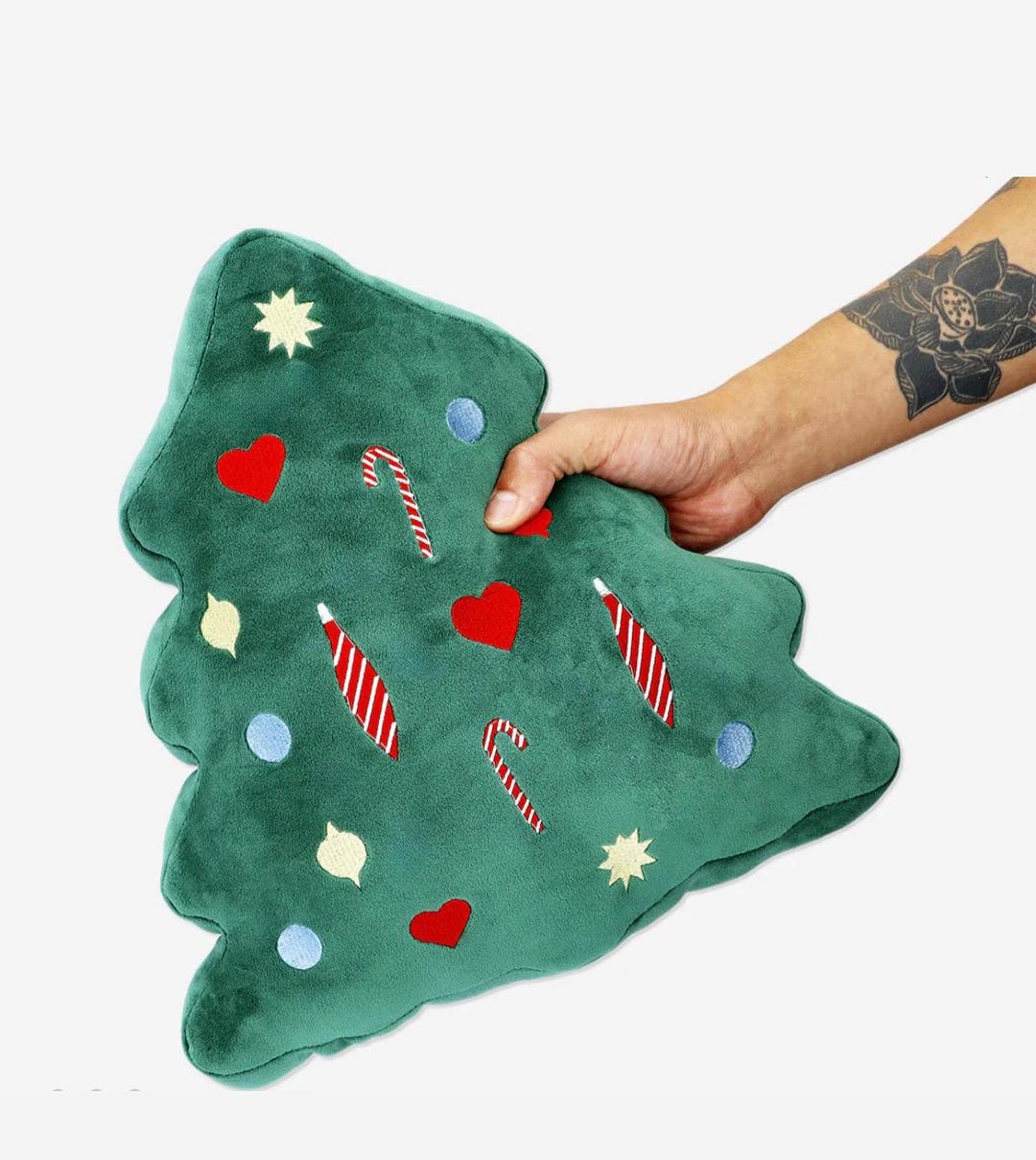 Pine Tree Shaped Green Pillow - Etsy