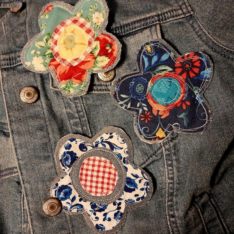 Denim Iron on Patches for Jeans - Etsy