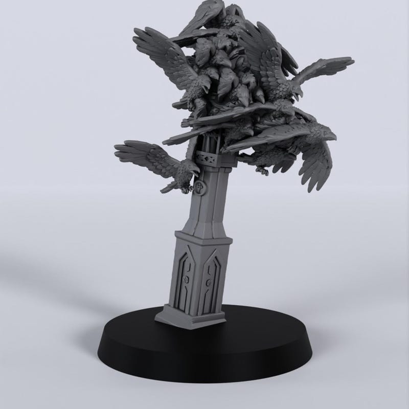 Miniature Crow - Etsy
