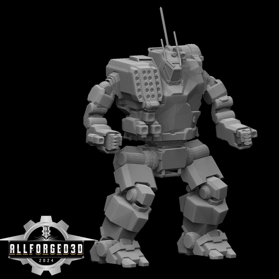 Hunchback | HBK-4J | 3D Printed Sci-fi Miniature Mini 1:265 285 6mm - Etsy