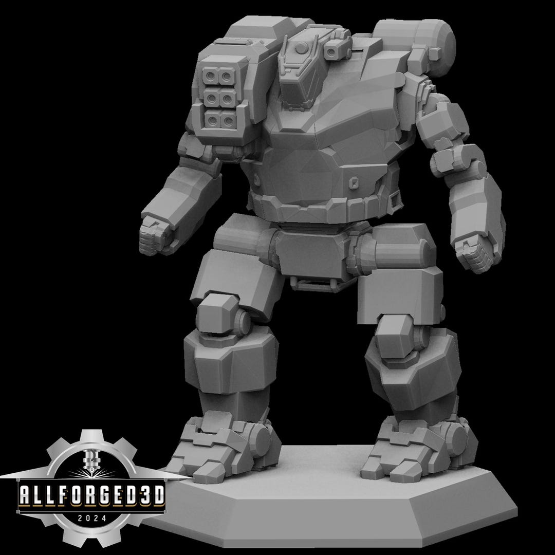 Hunchback | HBK-4P | 3D Printed Sci-fi Miniature Mini 1:265 285 6mm - Etsy