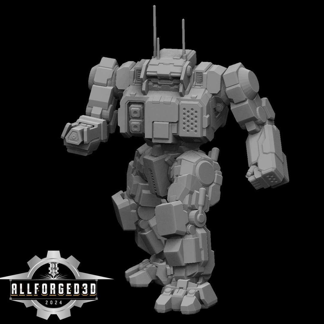 Highlander | HGN-732 | 3D Printed Sci-fi Miniature Mini 1:265 285 6mm ...