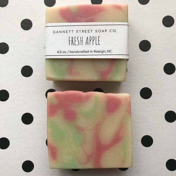 Apple Soap - Etsy