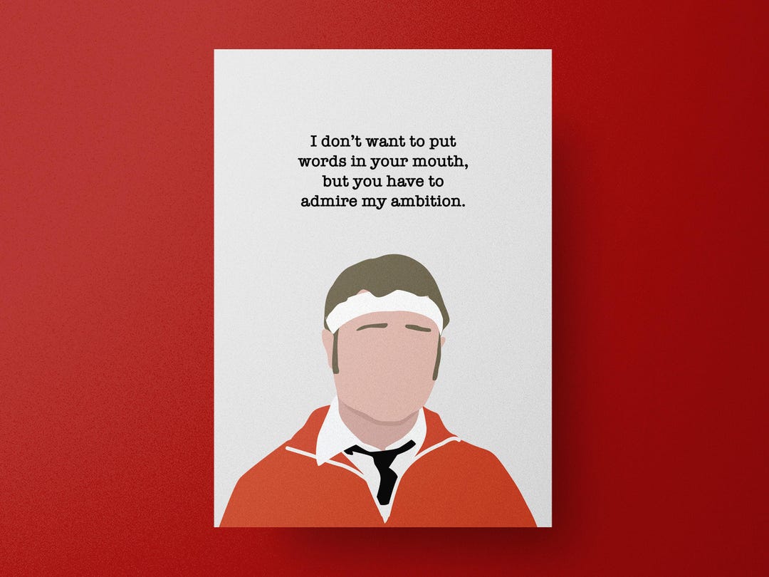 Tim Key Minimalist Taskmaster Poster - UK Comedy - Taskmaster Gifts ...