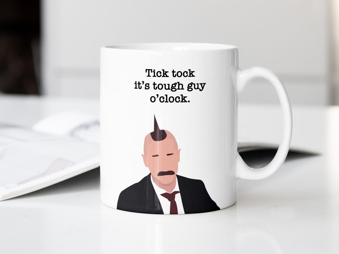 Mike Wozniak Minimalist Taskmaster Mug - White 11oz Ceramic Mug - TV ...