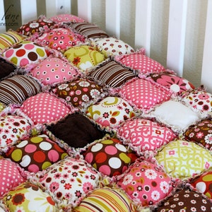 How to Make a Rag Puff Quilt Pattern PDF File - Etsy Australia