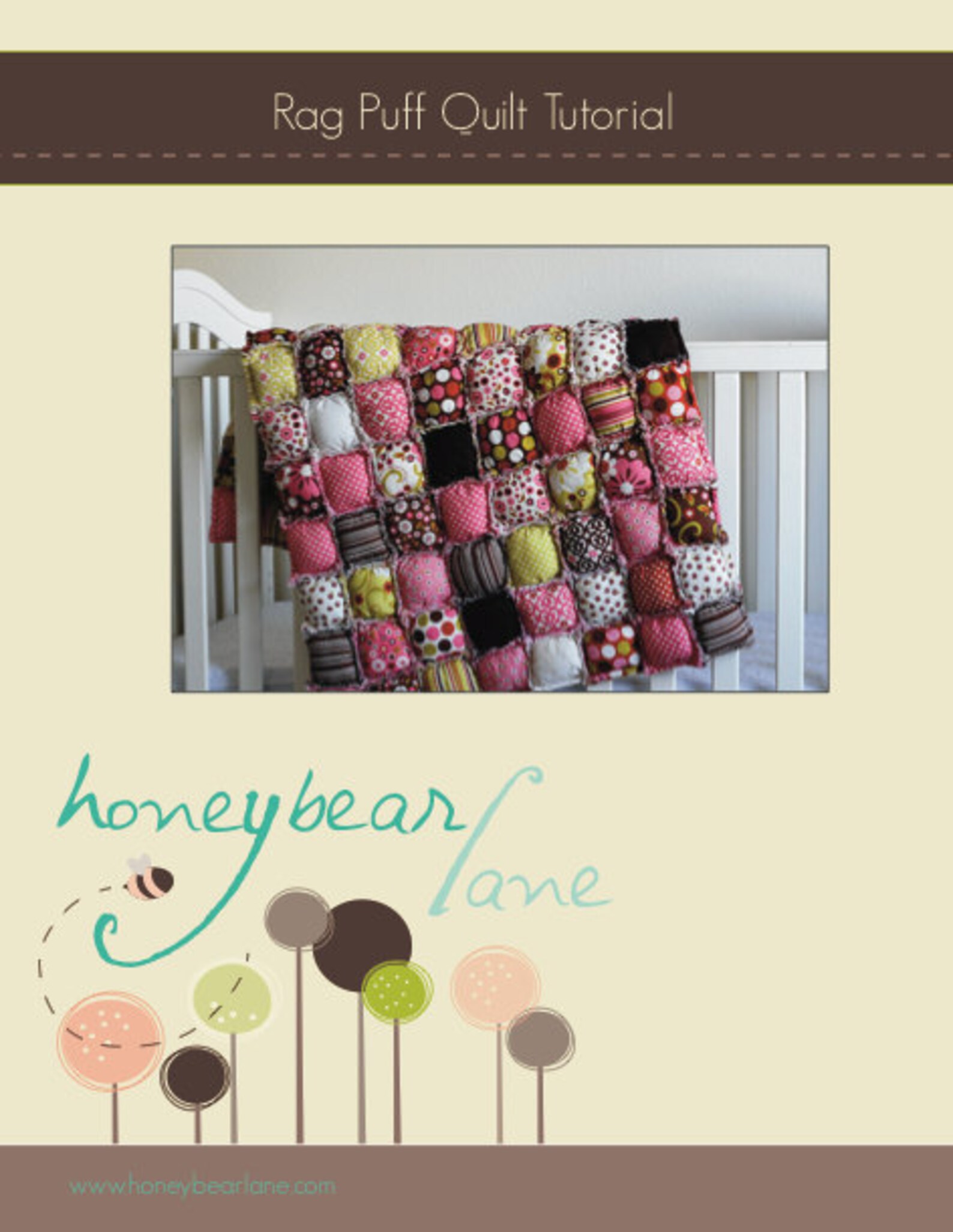 How to Make a Rag Puff Quilt Pattern PDF File - Etsy