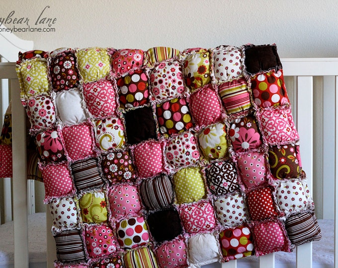 Cottage Core Puff Quilt