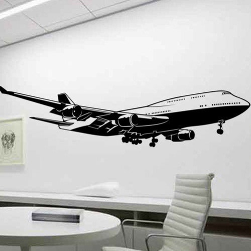 Boeing 747 Airplane Decal Boeing 747 Vinyl Sticker Airplane - Etsy