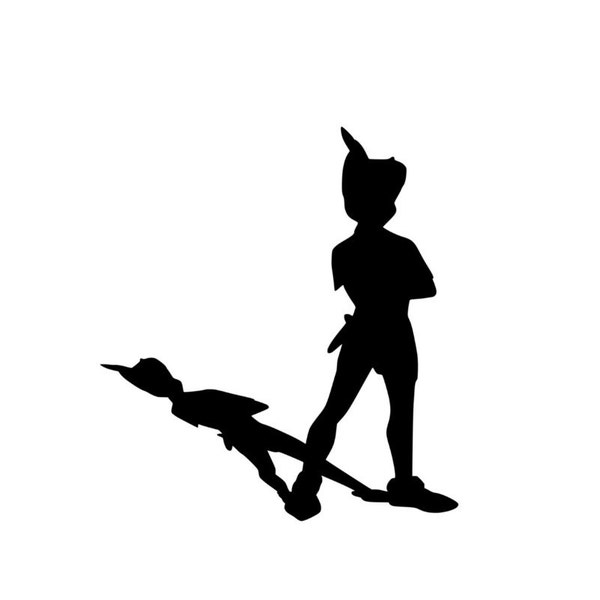 Peter Pan Wall Decal - Etsy