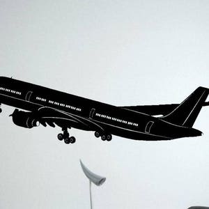 Jet Passenger Vinyl Wall Decal Aviation Aircraft School - Etsy