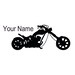 Motorcycle Decal-chopper Sticker-personalized Decal-motorcycle Sticker ...