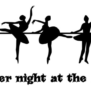 Dance Wall Decal Ballerina Quote Dance Quote Wall Decal Quote Decal ...