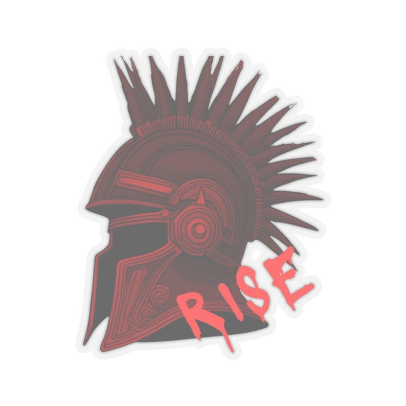Rise! Red Rising Sticker - Etsy