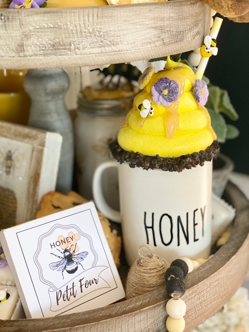 Faux Bee Hive Mug Topper Video Tutorial - Etsy