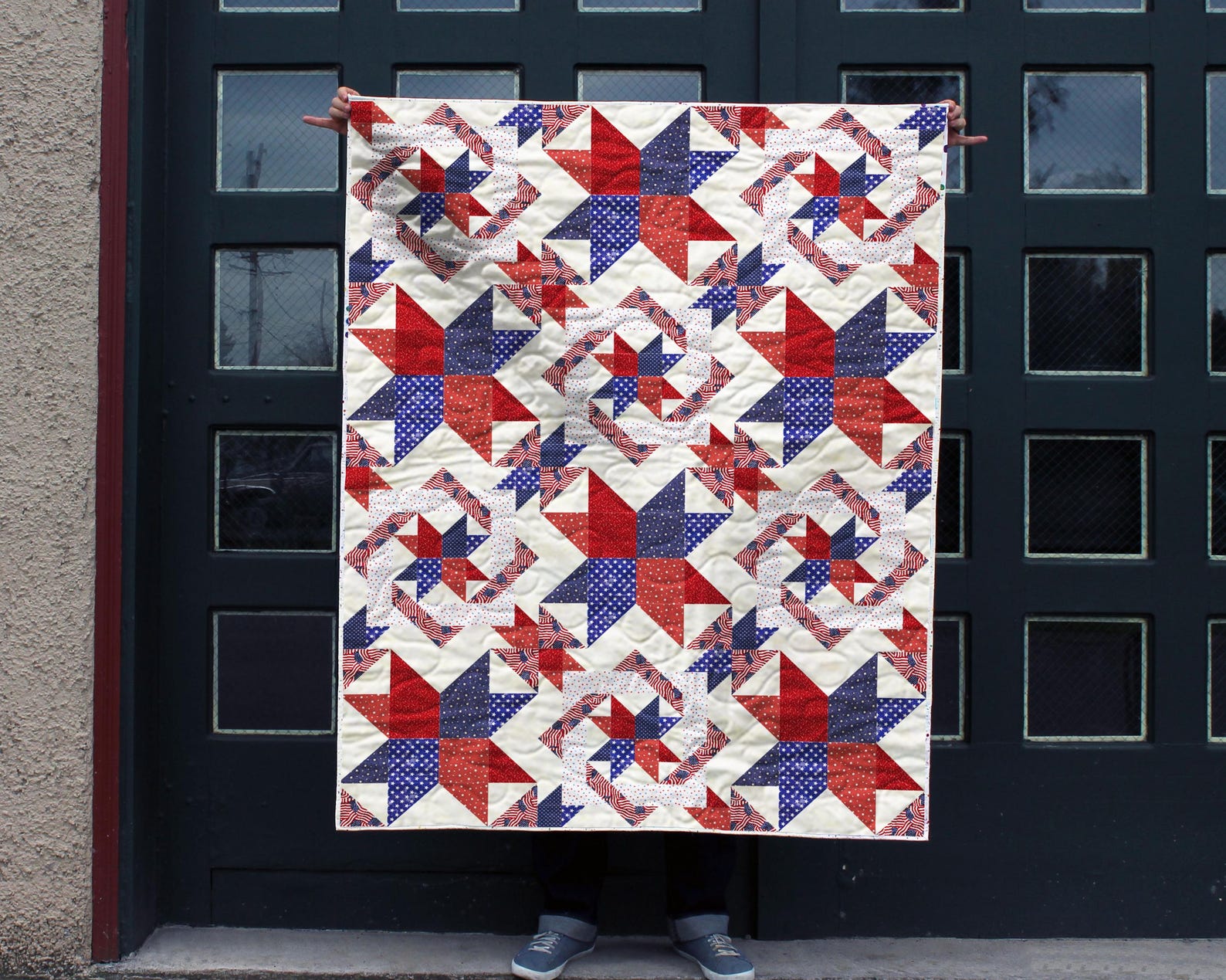 Patriotic Pinwheels Quilt Pattern - Etsy