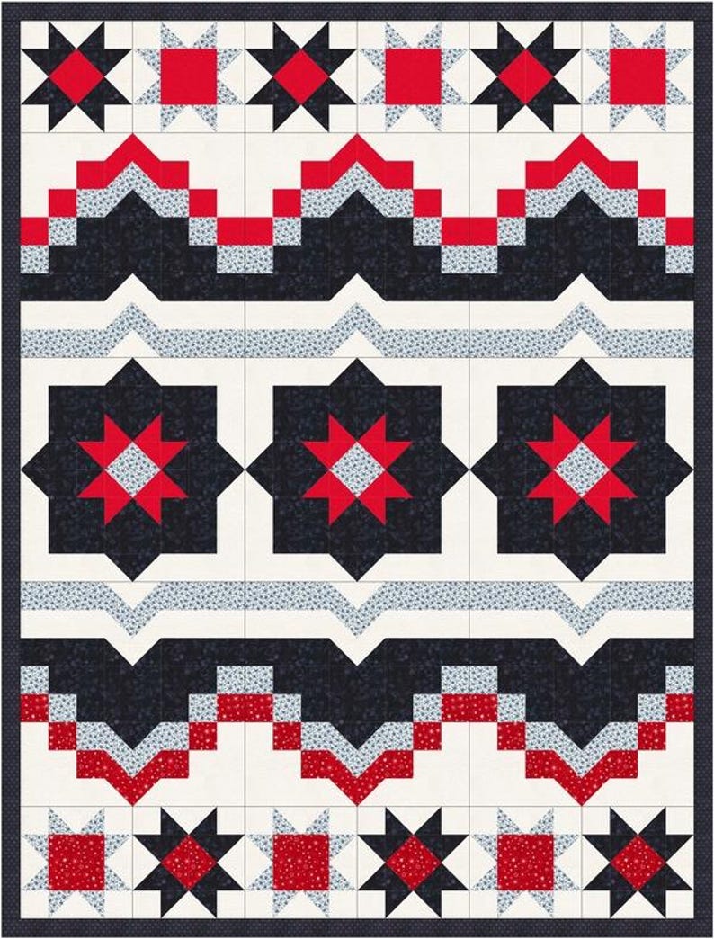 Rising Eagle Quilt Pattern - Etsy