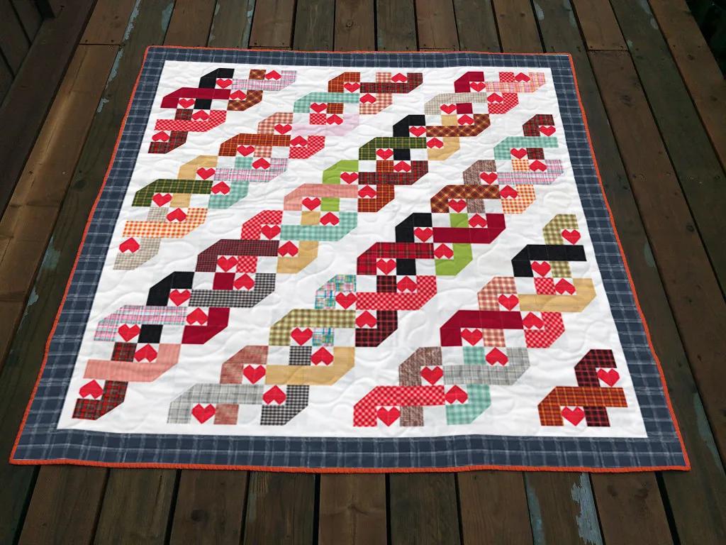 Plaid Pathways Quilt Pattern - Etsy