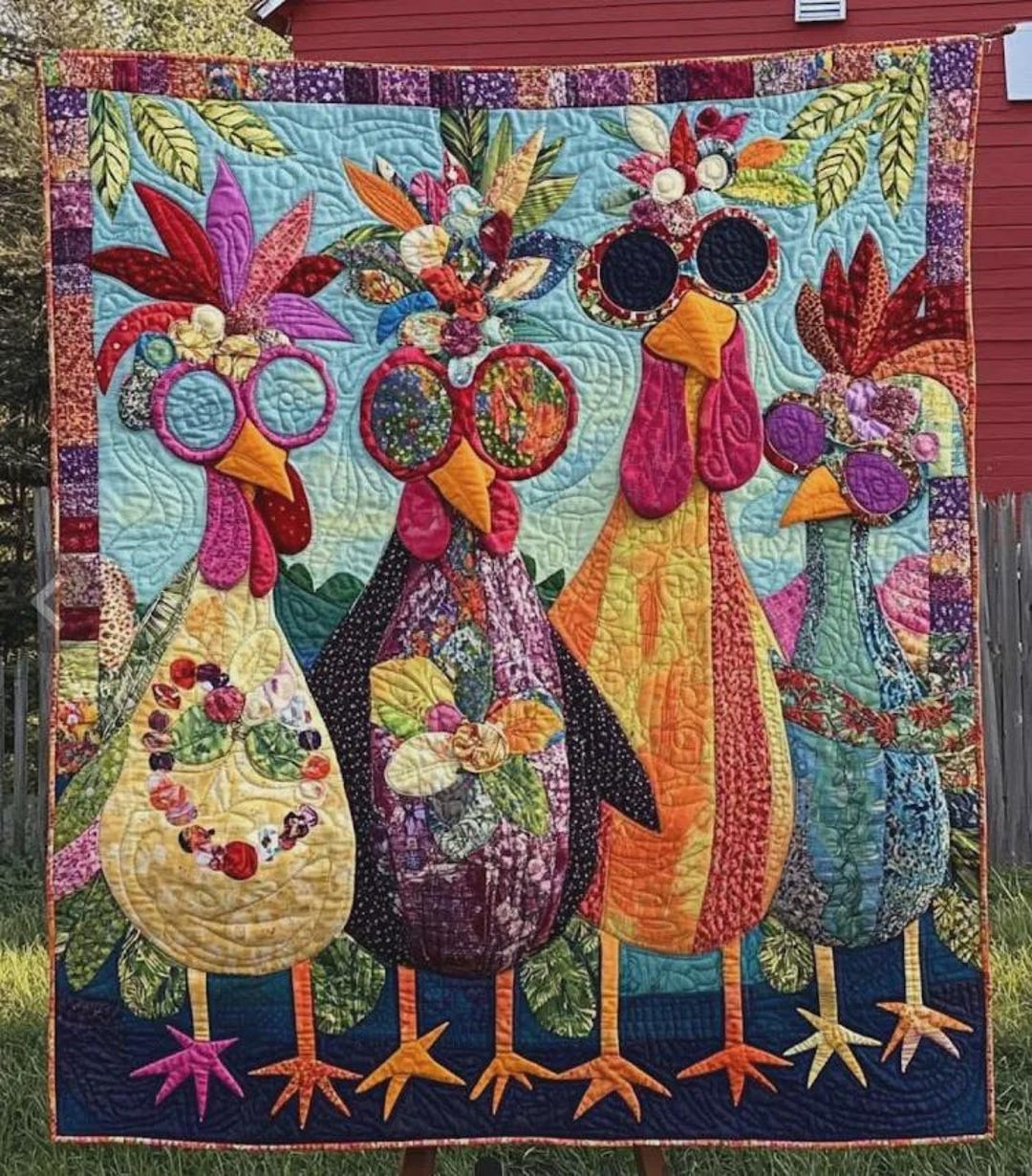 Chic Chicks Quilt Pattern - Etsy
