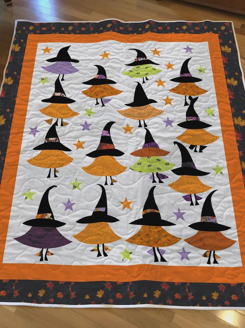 Witch Parade Quilt Pattern - Etsy