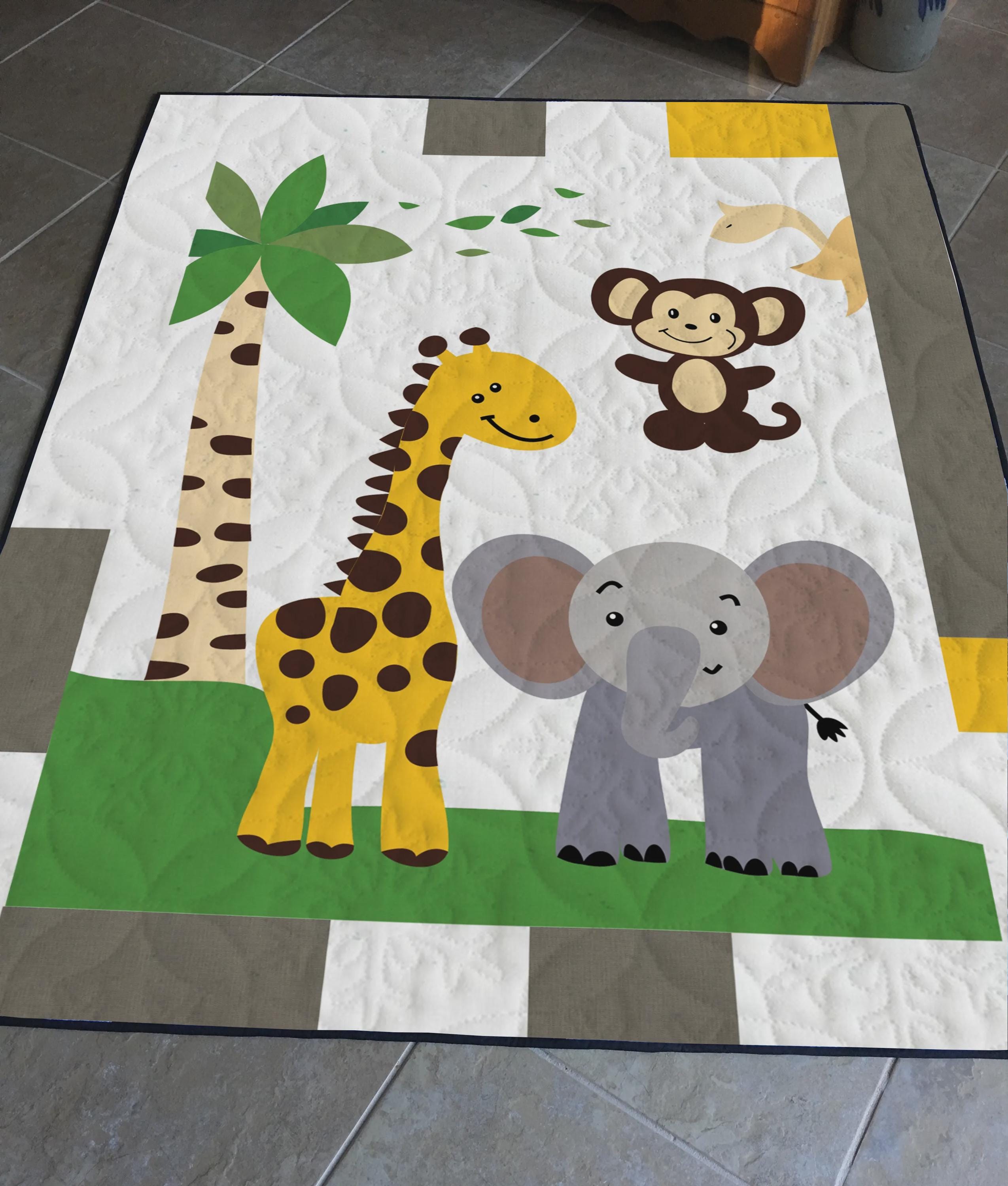 Jungle Joy Quilt Pattern - Etsy