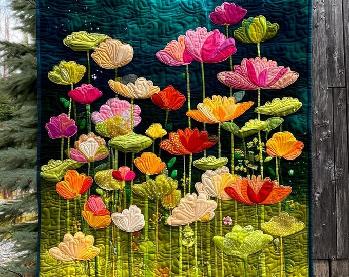 Petal Symphony Quilt Pattern - Etsy
