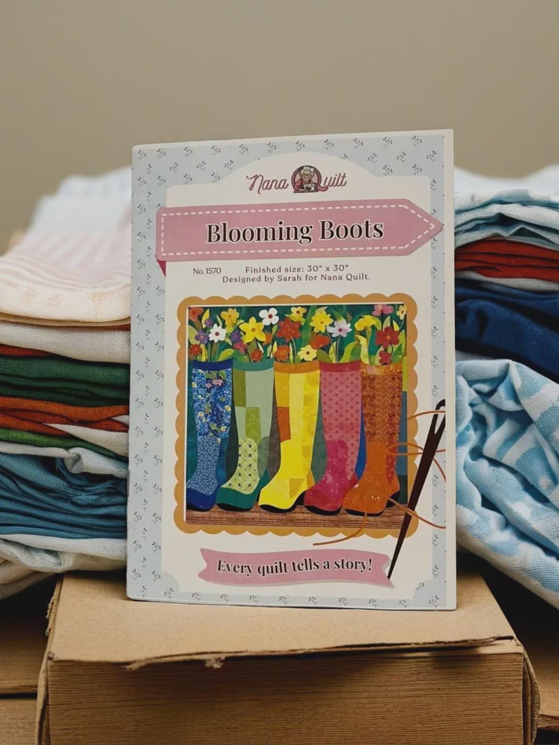 Blooming Boots Quilt Pattern - Etsy