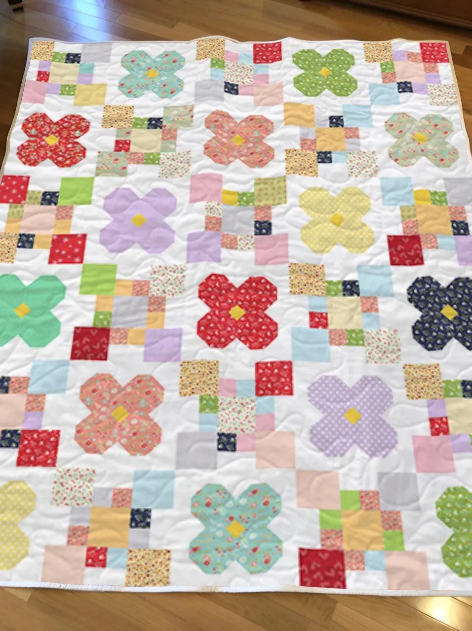 Patchwork Petals - Etsy