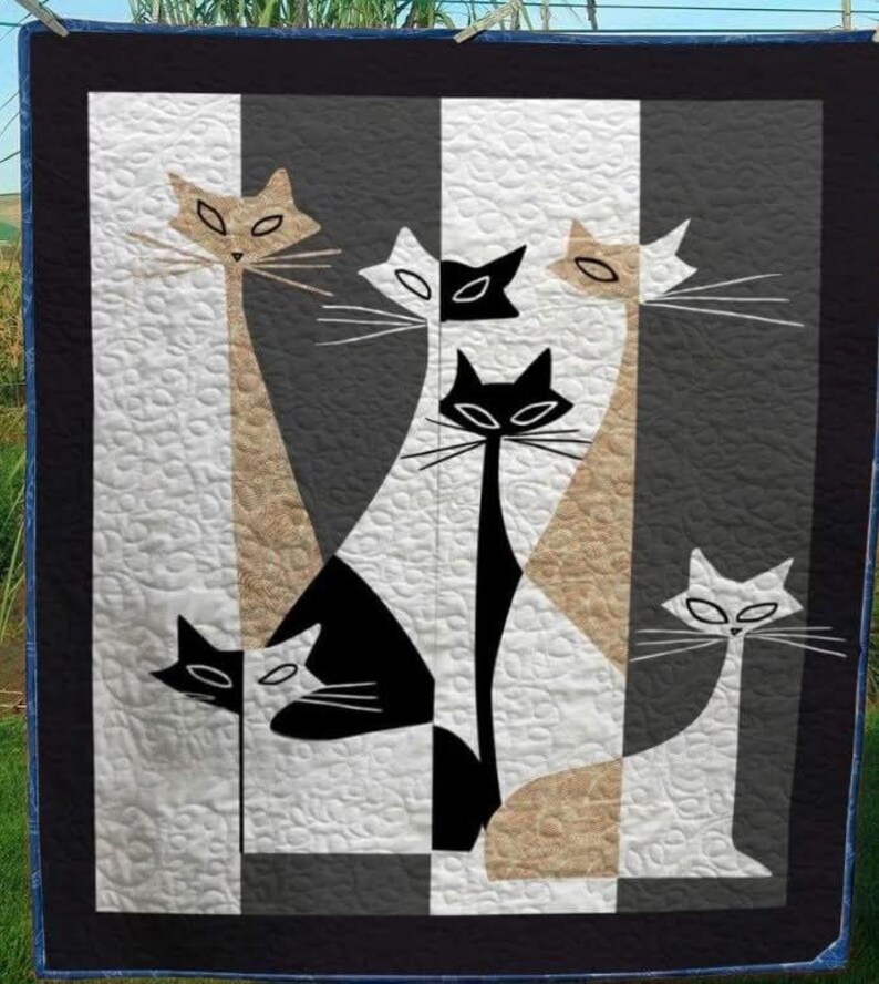 Mystic Cats Quilt Pattern (printed Edition) - Etsy