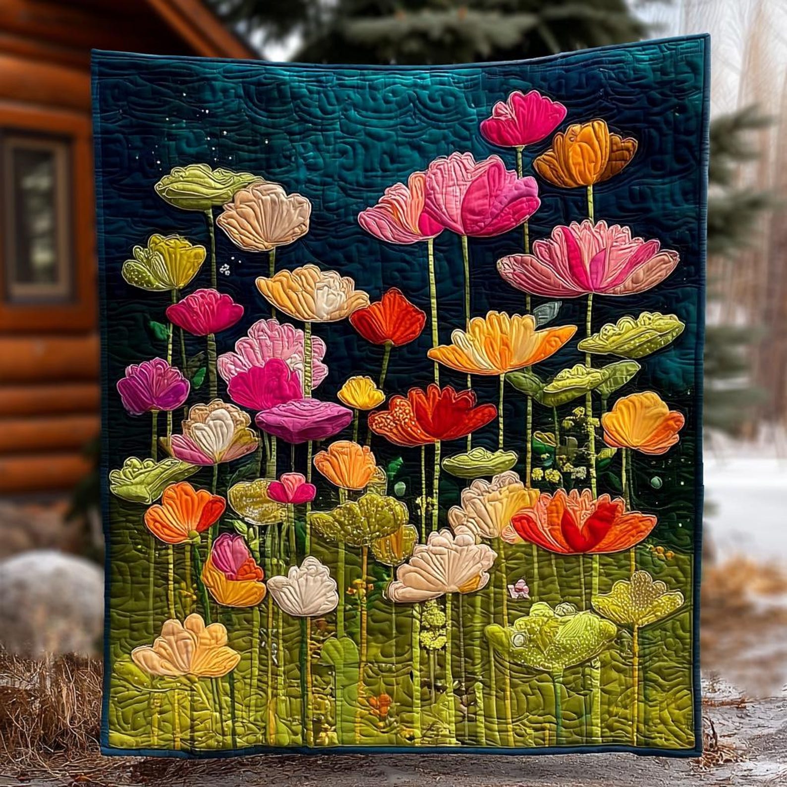 Petal Symphony Quilt Pattern - Etsy