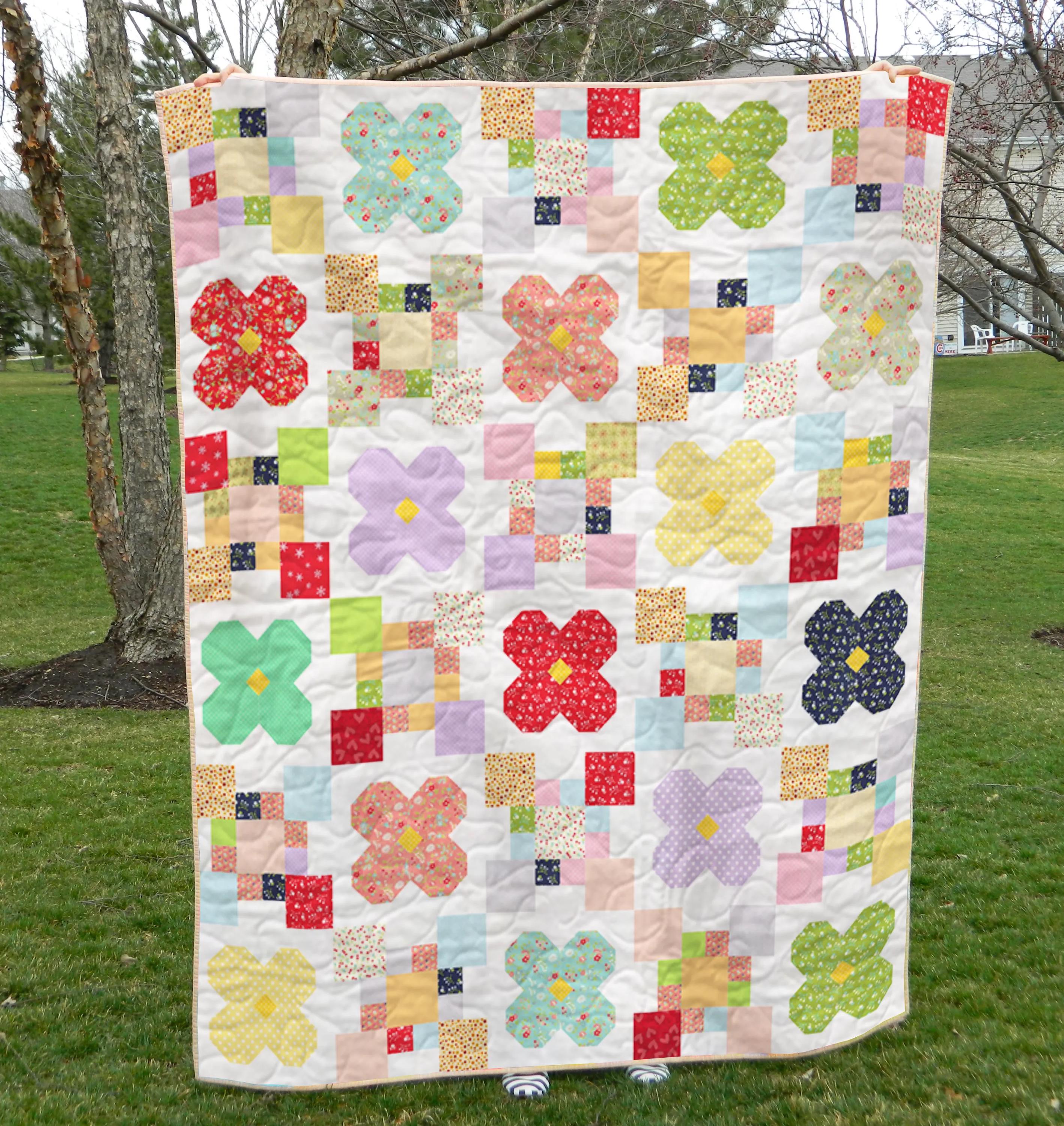 Patchwork Petals - Etsy
