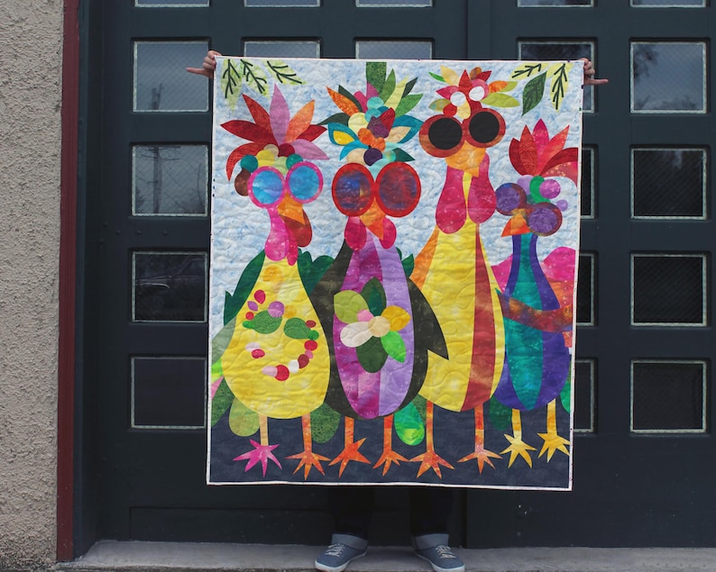 Chic Chicks Quilt Pattern - Etsy