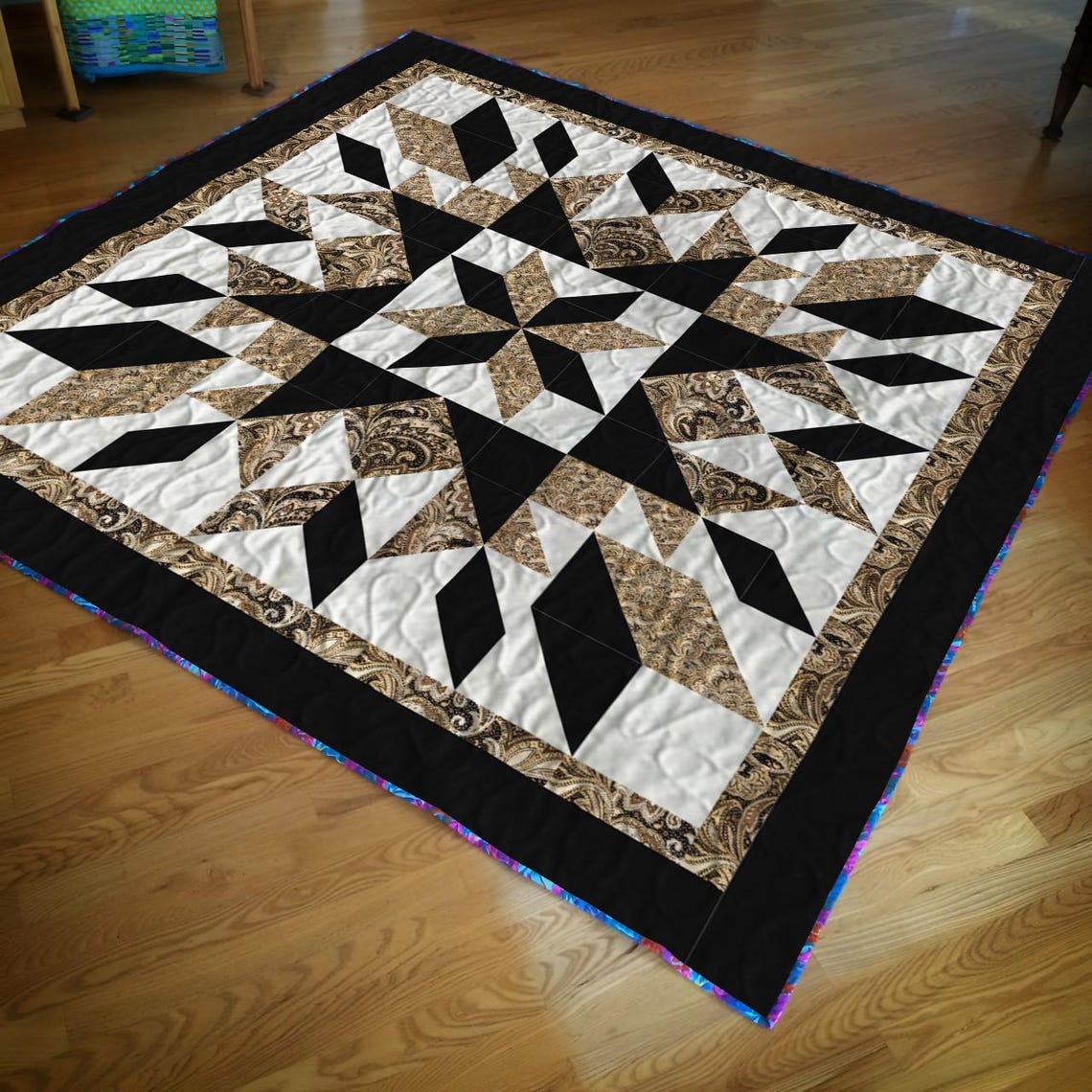 Midnight Elegance Quilt Pattern - Etsy