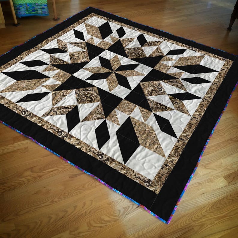 Midnight Elegance Quilt Pattern - Etsy