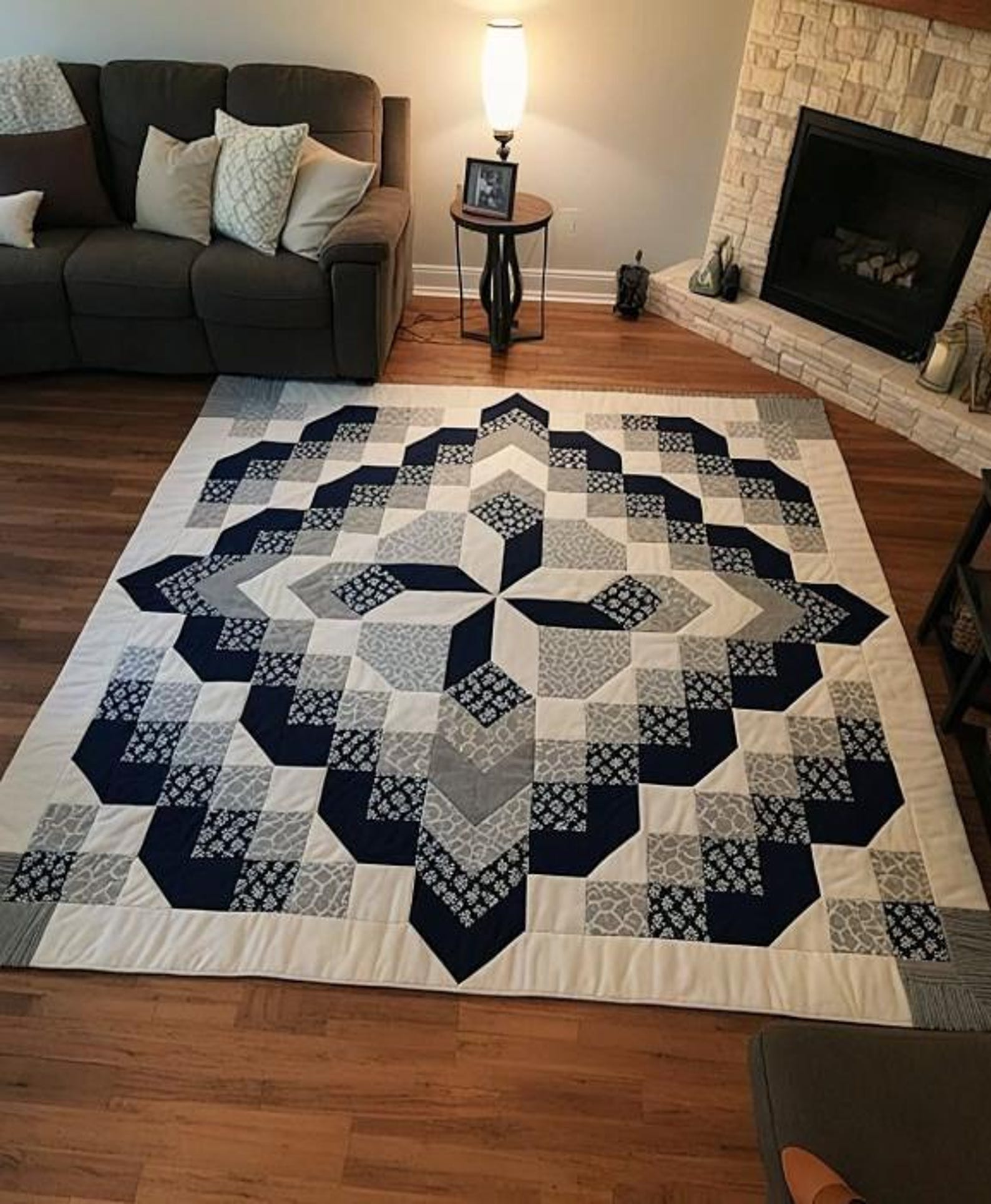 Nana Flower Quilt Pattern - Etsy Canada