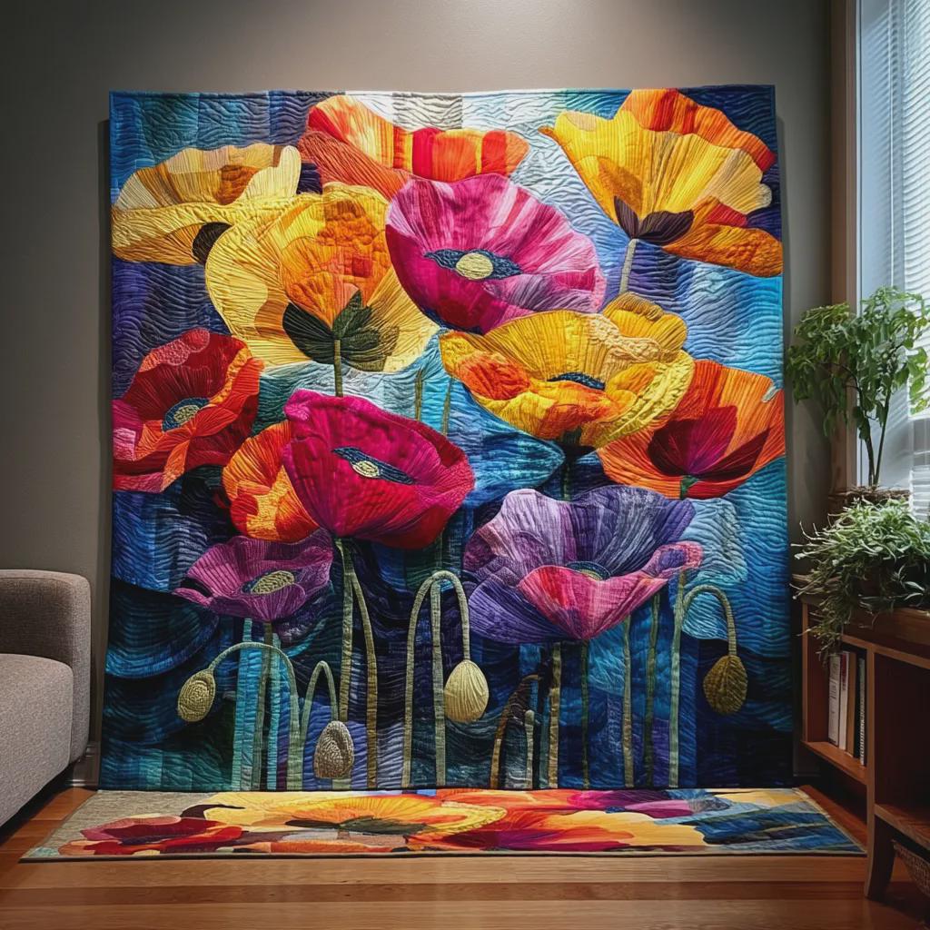 Poppy Dream Quilt Pattern (printed Edition) - Etsy