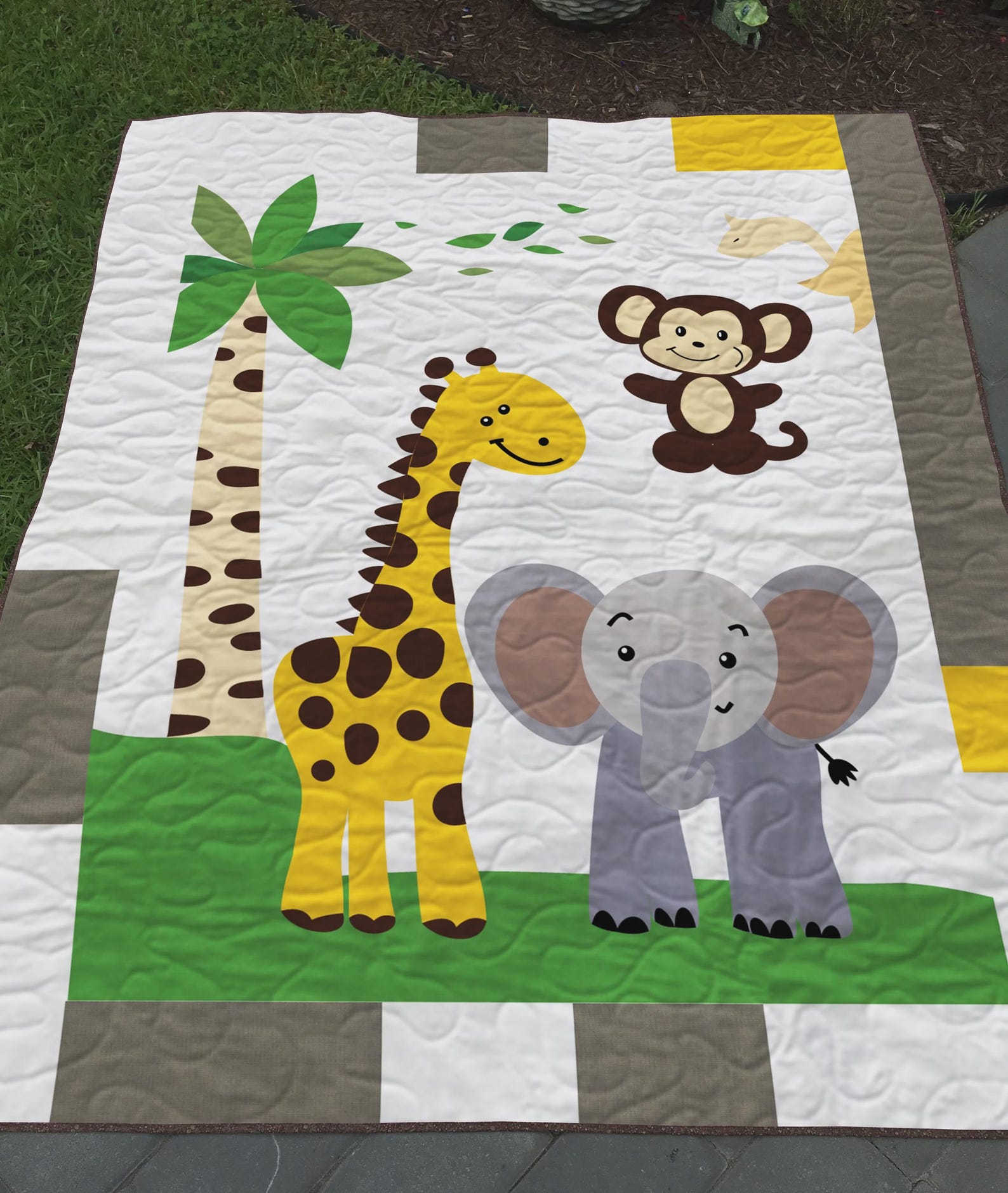 Jungle Joy Quilt Pattern - Etsy