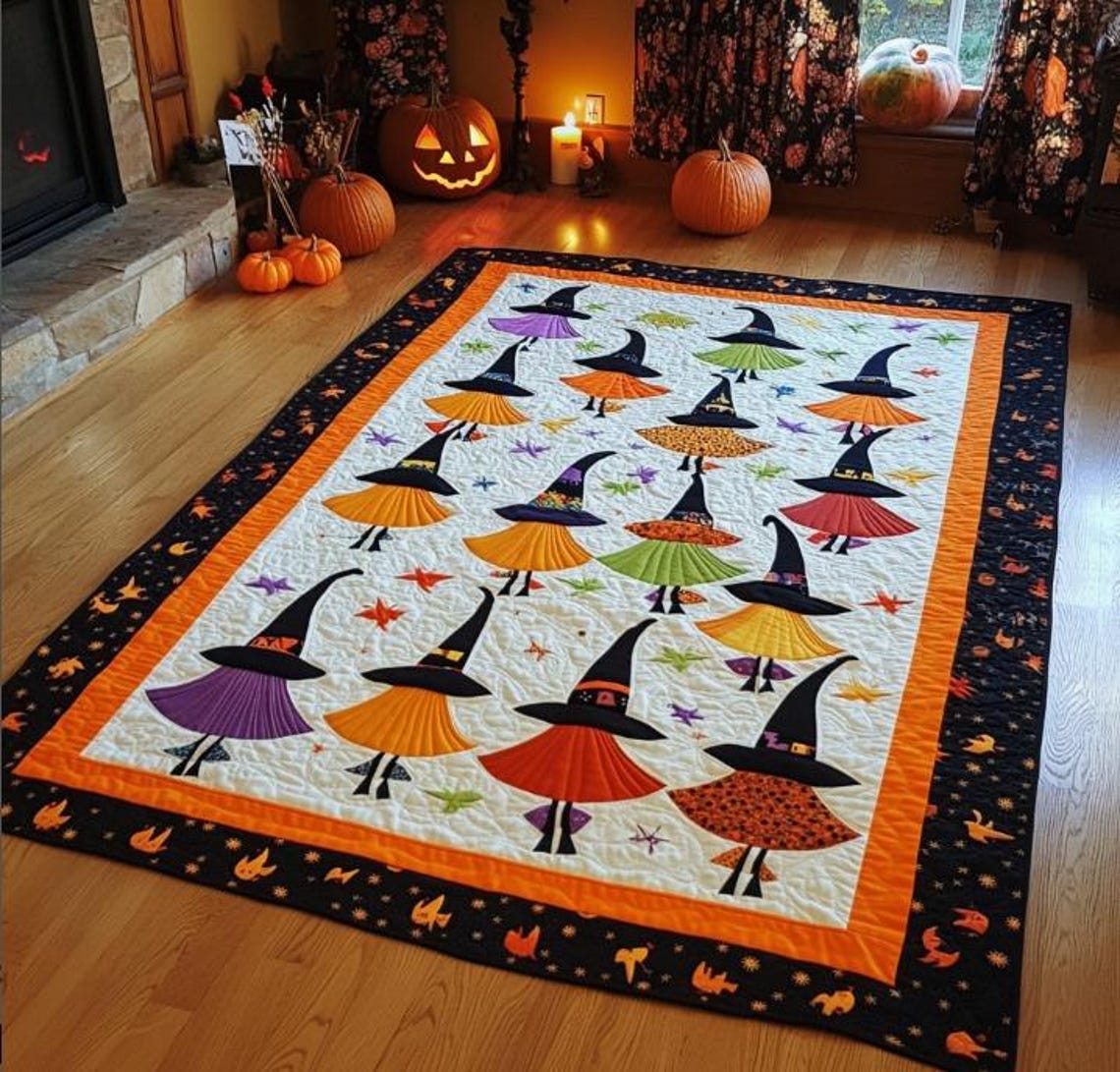 Witch Parade Quilt Pattern - Etsy