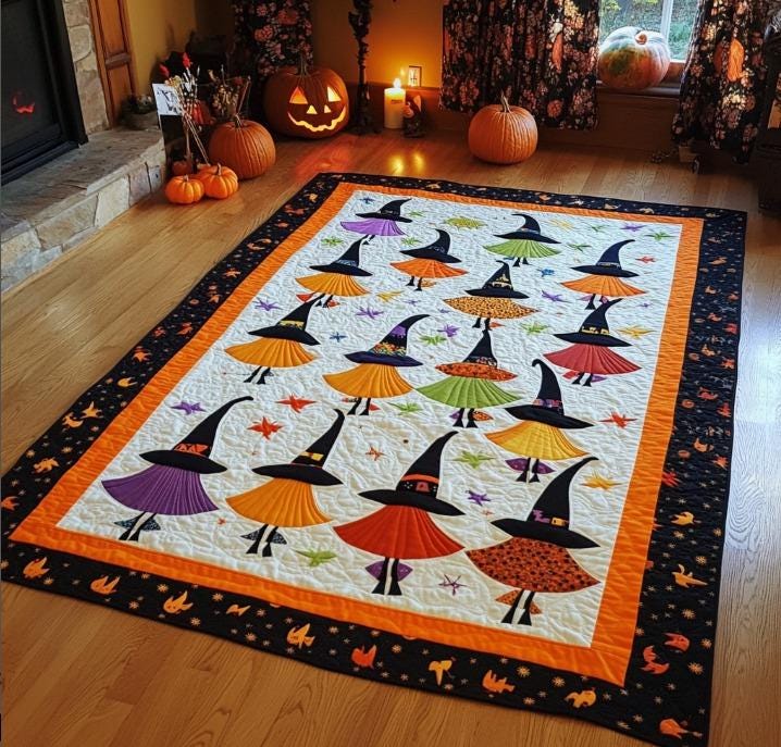 Witch Parade Quilt Pattern - Etsy