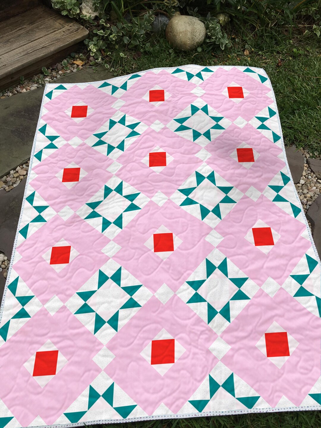 Blossom Stars Quilt Pattern - Etsy