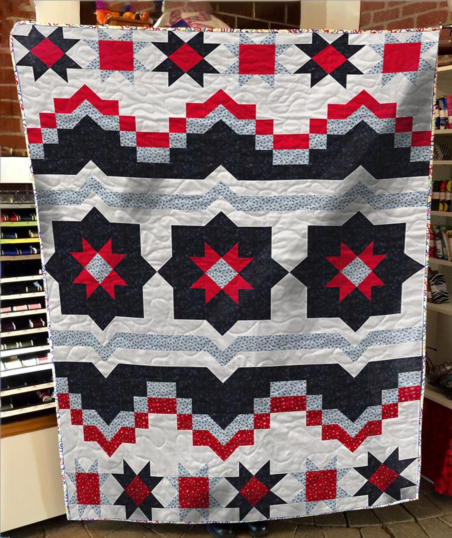Rising Eagle Quilt Pattern - Etsy