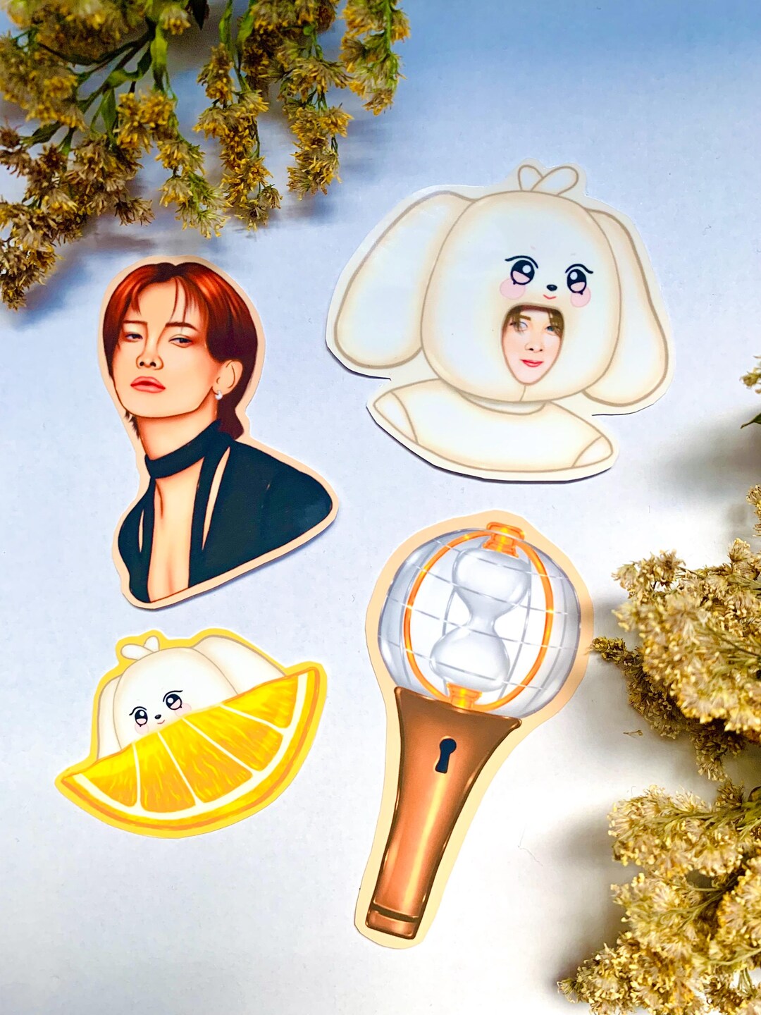 Ateez Yeosang Holographic Stickers: Water-resistant Kpop Decals - Etsy