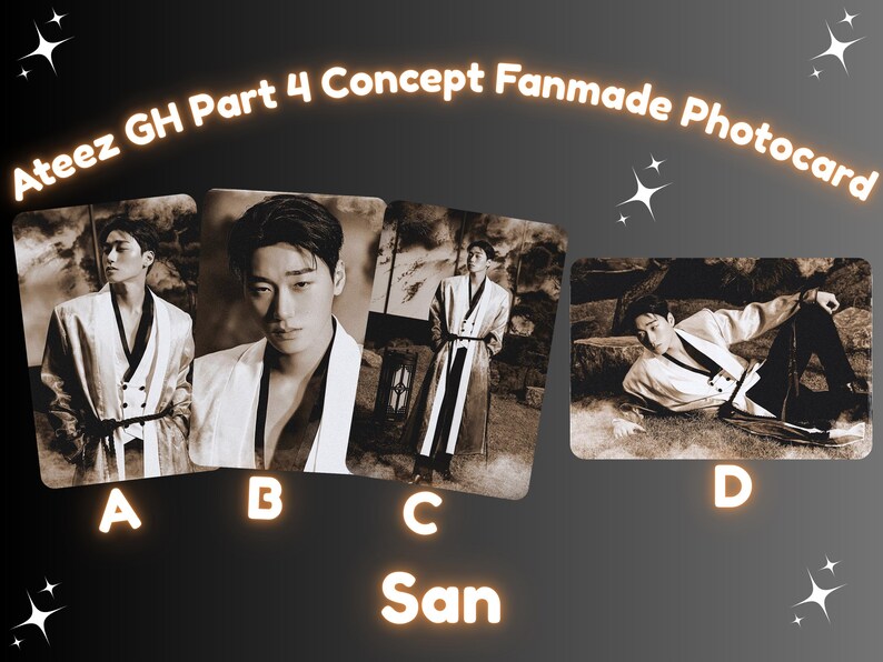 Ateez Golden Hour Part 4 Traditional Concept Photo Fanmade KPOP ...