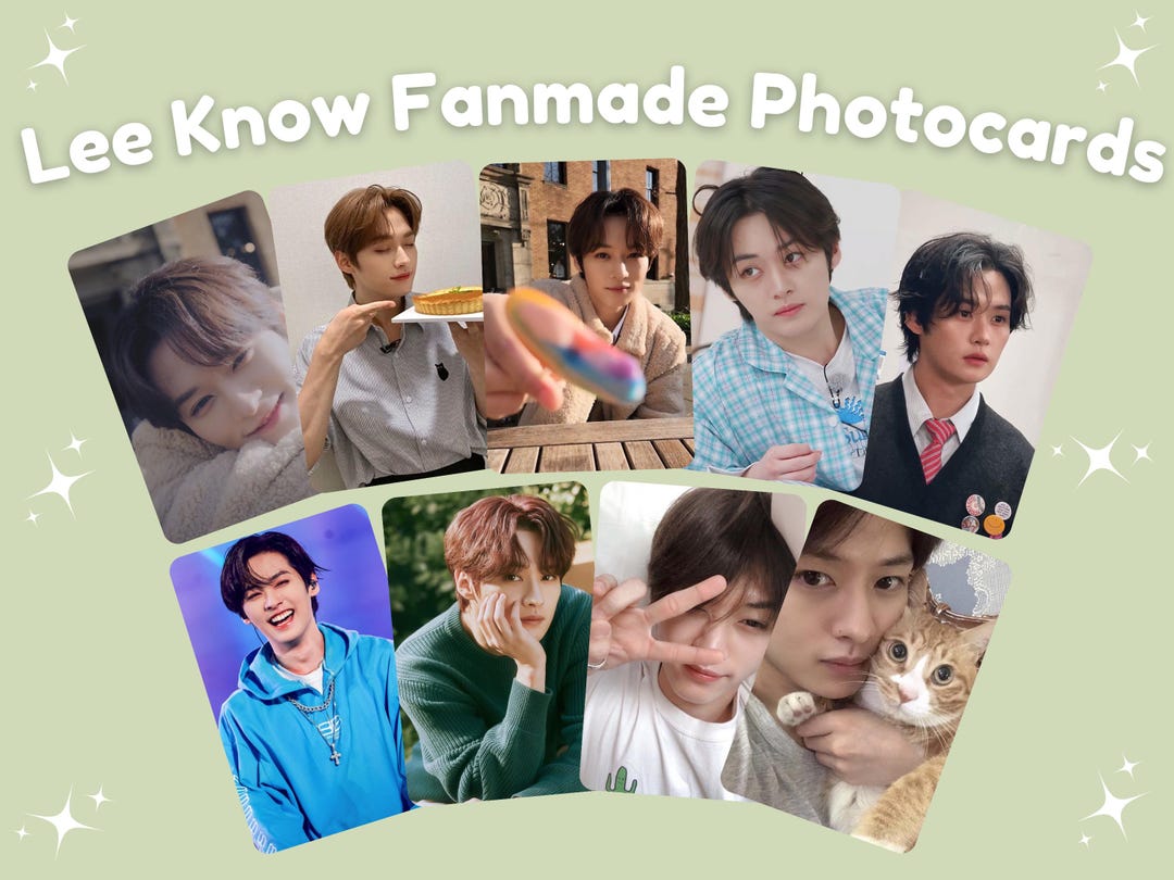 Stray Kids Lee Know Boyfriend Fanmade KPOP Photocards - Etsy UK
