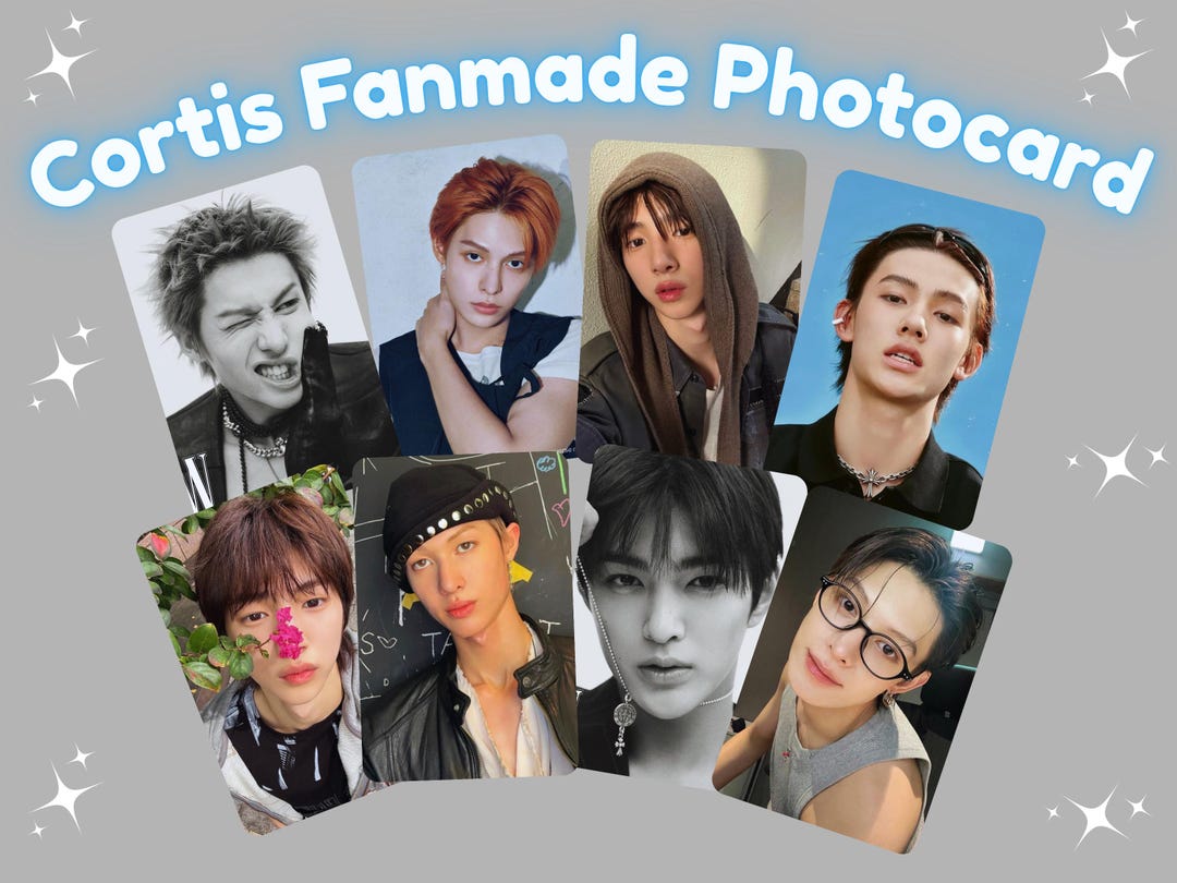 Corits Color Outside the Lines Fanmade KPOP Photocards - Etsy